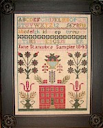 Samplers Revisited: Reproduction Needlework Sampler Charts for you to stitch!
